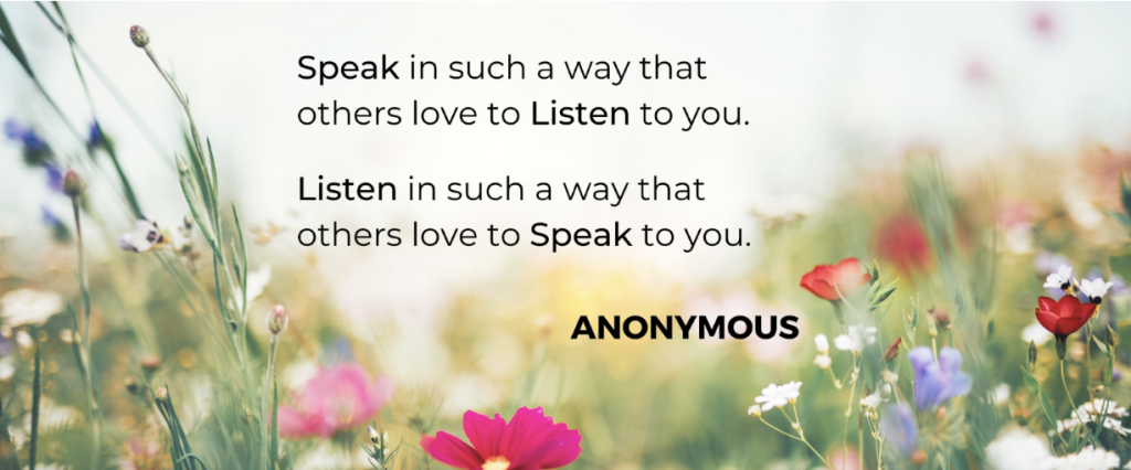 SPEAKING AND LISTENING (February 20, 2025) - Dr. Steve Ventola